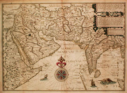 Ancient indian maps