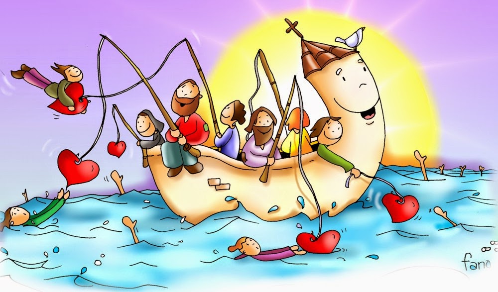 Religión las Vegas: PESCADORES DE HOMBRES. Cita bíblica