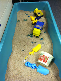 Kinder Corner: Digging for letters