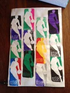 Art Portfolio: nba collage
