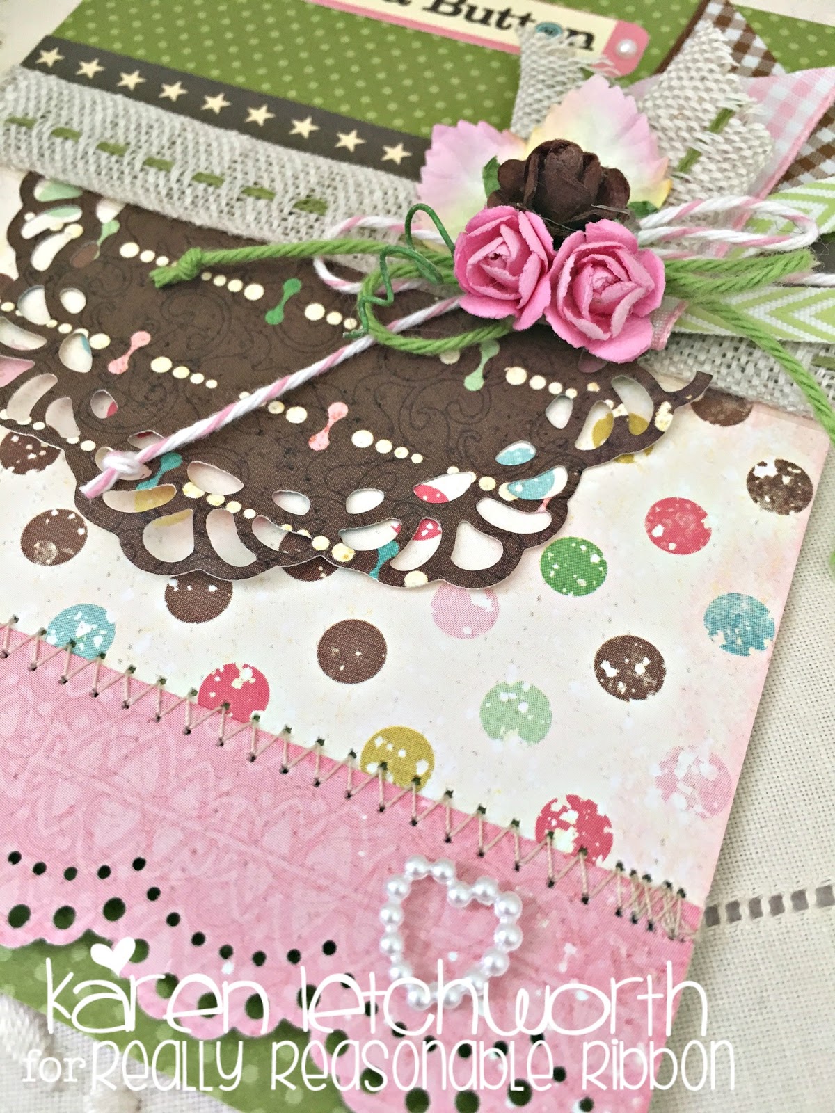 Really Reasonable Ribbon Blog: Sweet Girl Cards