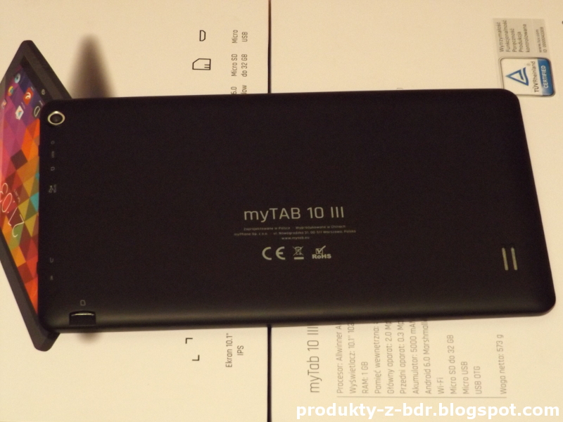 Testujemy produkty z Biedronki: Tablet myPhone myTab 10 III z Biedronki