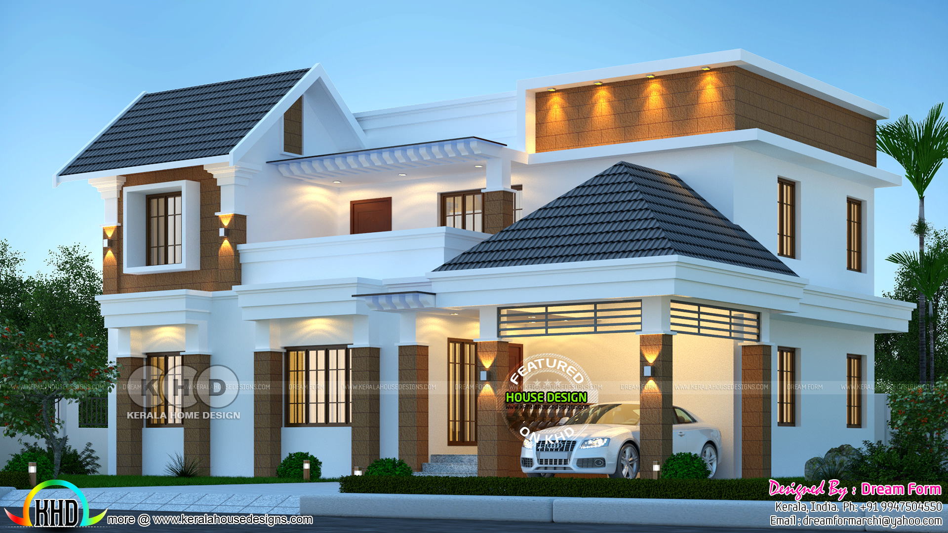 Kerala home design and floor plans - 8000+ houses: 4 bedrooms 2150 sq ...