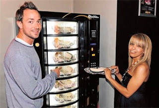 Shoe vending machine at the club | JUMI