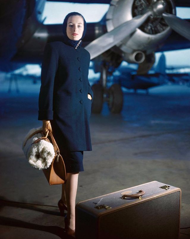 53 Stunning Color Photos that Defined the 40's Female Fashion ~ Vintage ...
