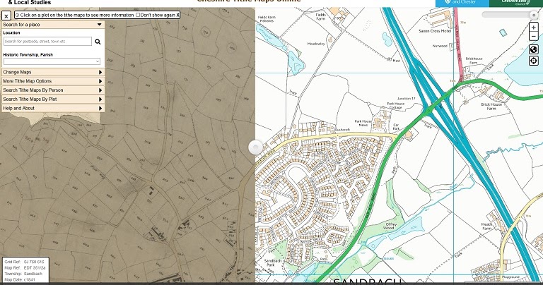 The GENES Blog: Cheshire Tithe Maps Online