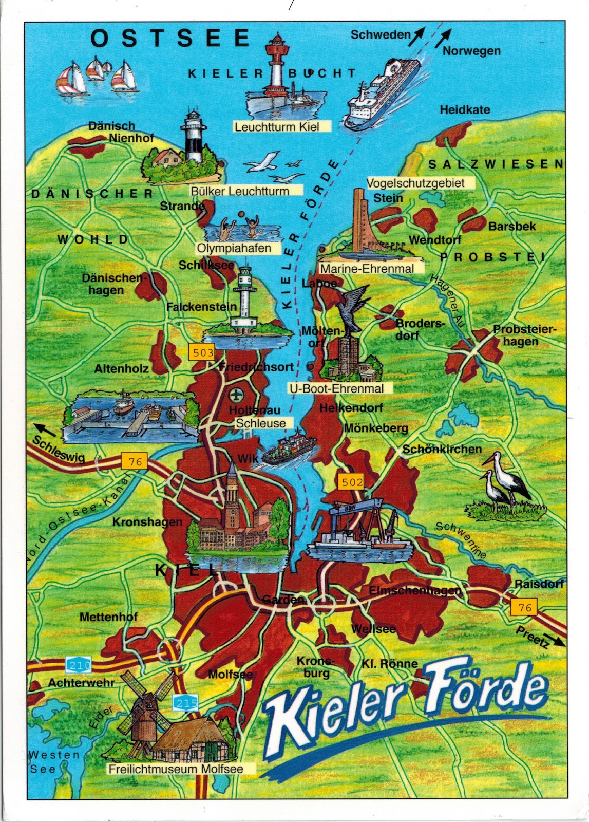 Map Cards - Hunting: 0144 Germany - Kiel