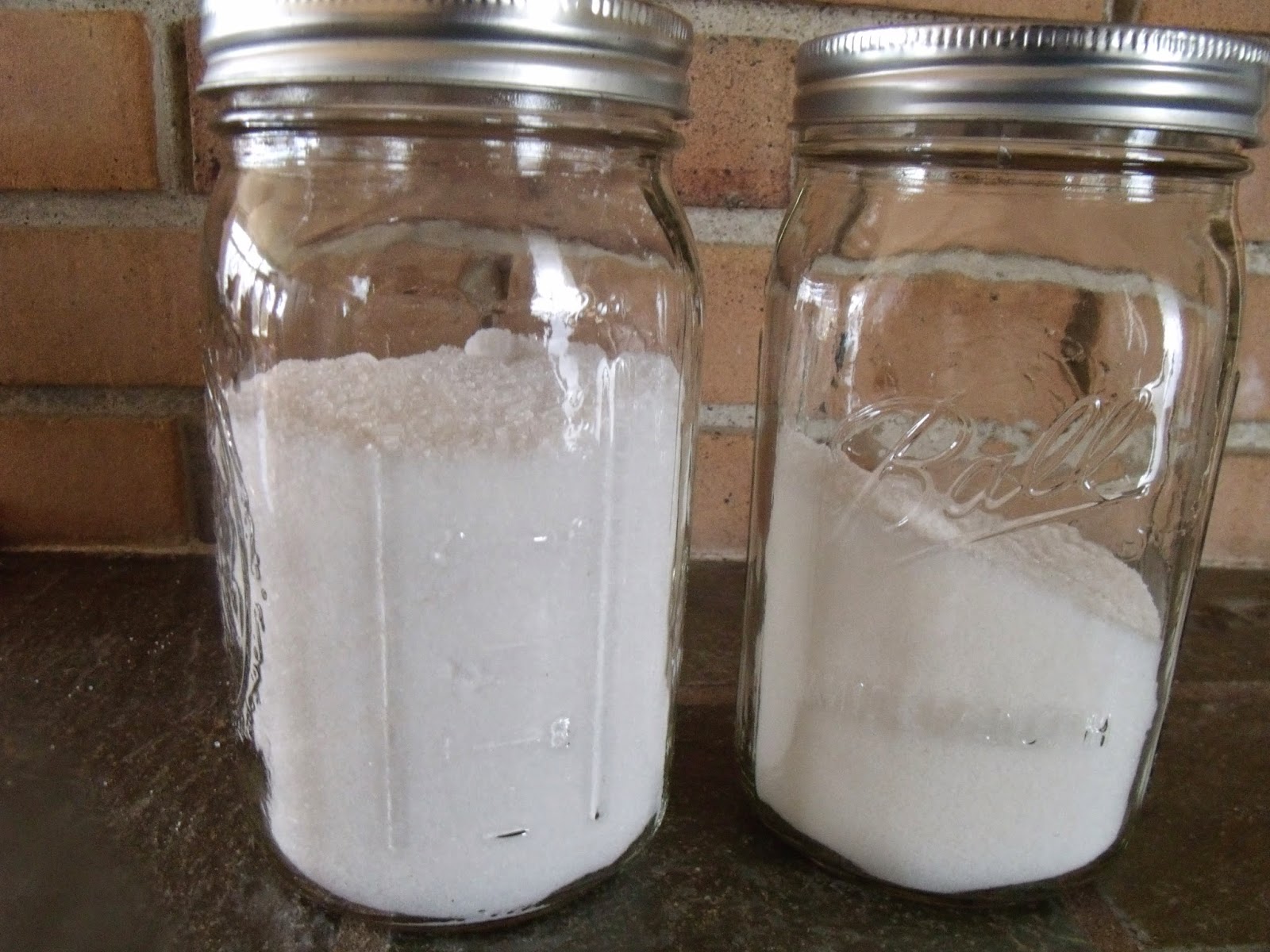 Gear Acres at Top of the Hill: Mason Jar Project for Salt Storage