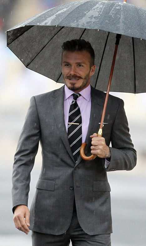 Highway Catwalk: Suit Analysis - David Beckham