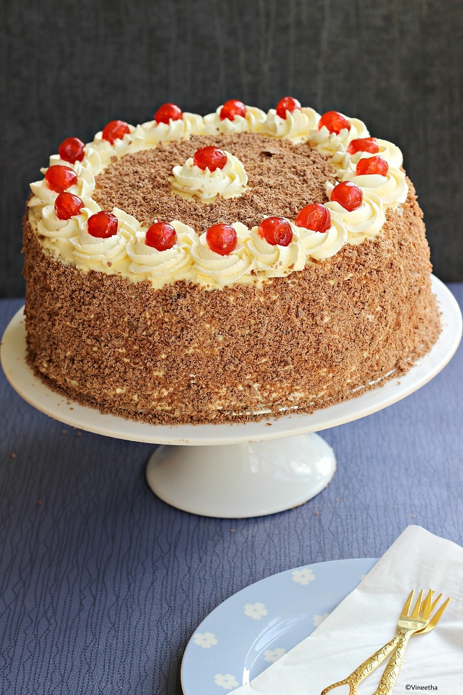 Cook like Priya: Classic Black Forest Cake ~ Chit chat with Vineetha ...