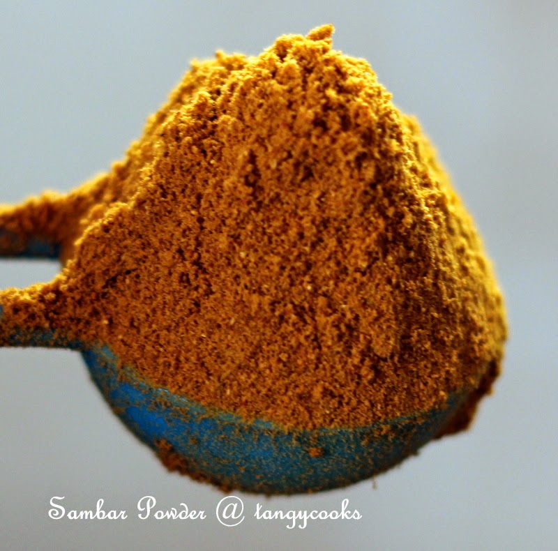 CONCOCTIONS OF A COOKAHOLIC !!!: Sambar Podi/Sambar Powder/Kuzhambu ...