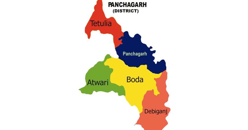 Panchagarh District: Panchagarh District Map