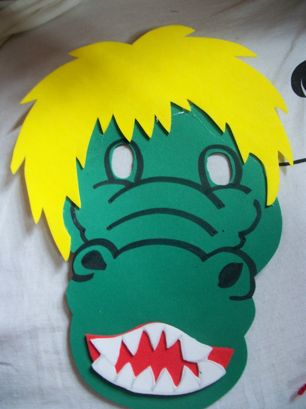 Máscara Da Cuca Colorida Para Imprimir - RETOEDU