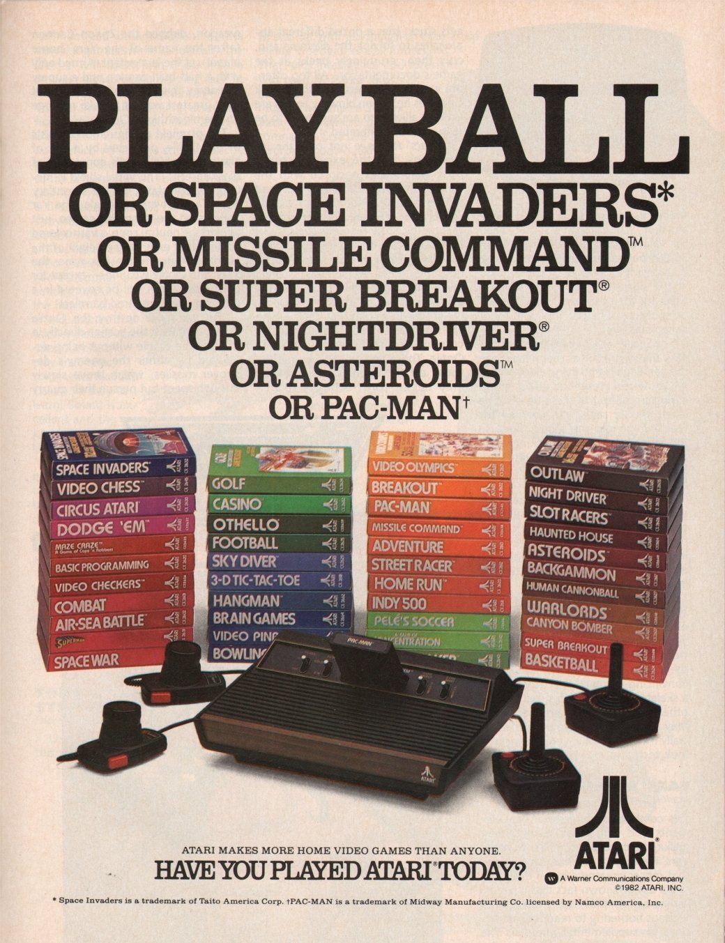 Avengers in Time: 1977, Science and Technology: “Atari Video Computer ...