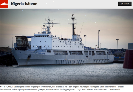 Tompolo purchased war ships on behalf of NIMASA ?DG