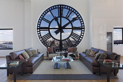 Fancy Home Decor: THE BEAUTY OF DESIGN - AMAZING CLOCK TOWER APARTMENT!!