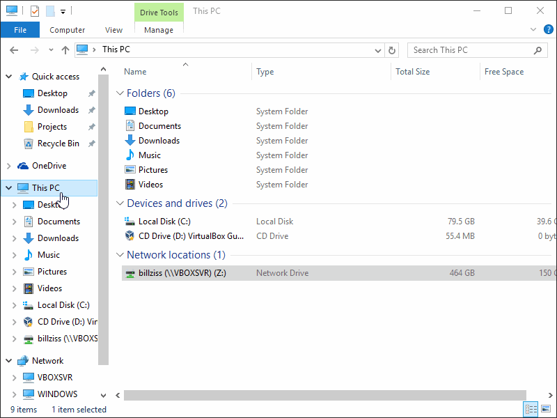 winfsp - Windows File System Proxy