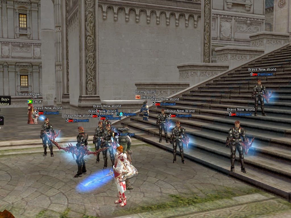 Lineage 2 - best mmo ever: Lineage 2 bug - multiple character clones