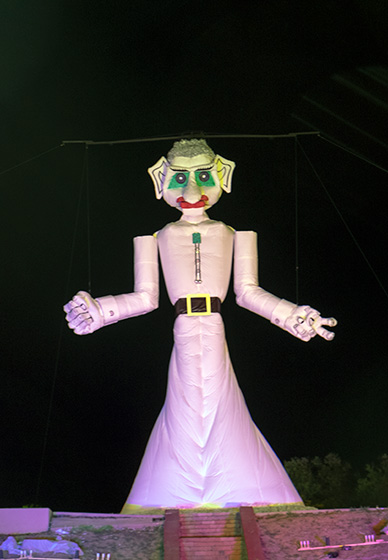My Fairy-Tale Life, by Steven Boone: Zozobra, The Burning Of Old Man Gloom