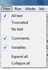 Raptor herramienta informatica: barra de herramientas de raptor