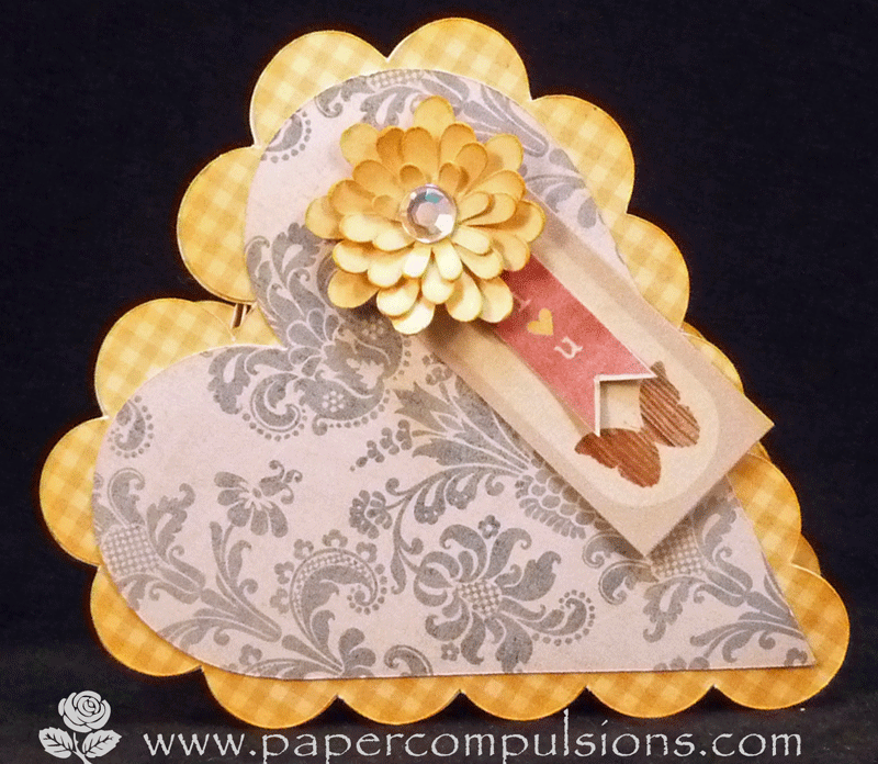 Paper Compulsions: Small Heart Boxes