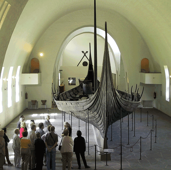 CULTURA ESCANDINAVA: Barco de Oseberg / Oseberg ship