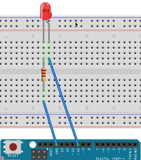 บันทึกครูฟิสิกส์: อาร์ดุยโน : ไฟแอล อี ดี กระพริบ ตอนแรก