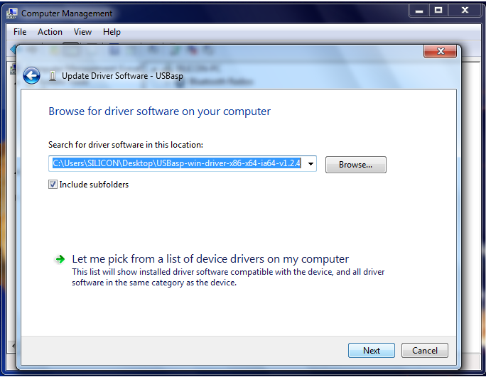 Open Electronics Project: How to install USBasp Driver in Window 7