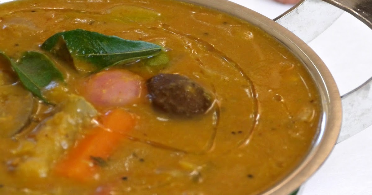 A Peek into My Kitchen: Mixed Vegetable Sambar ~ Day 38