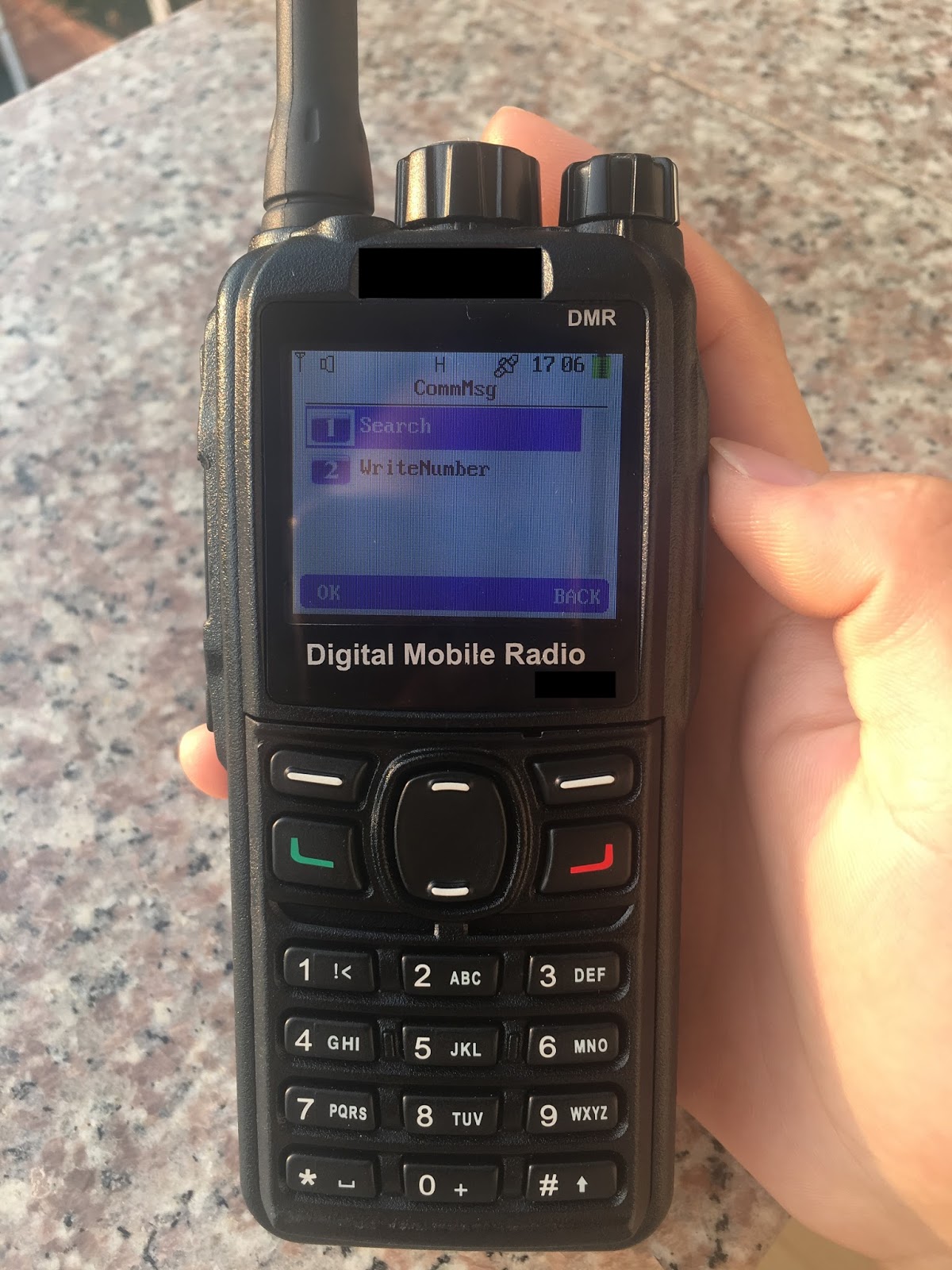 Makers eXperimenters and Operators: DMR configuration, operation and setup