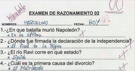 5 Personas que reprobaron su examen de una manera con mucho estilo