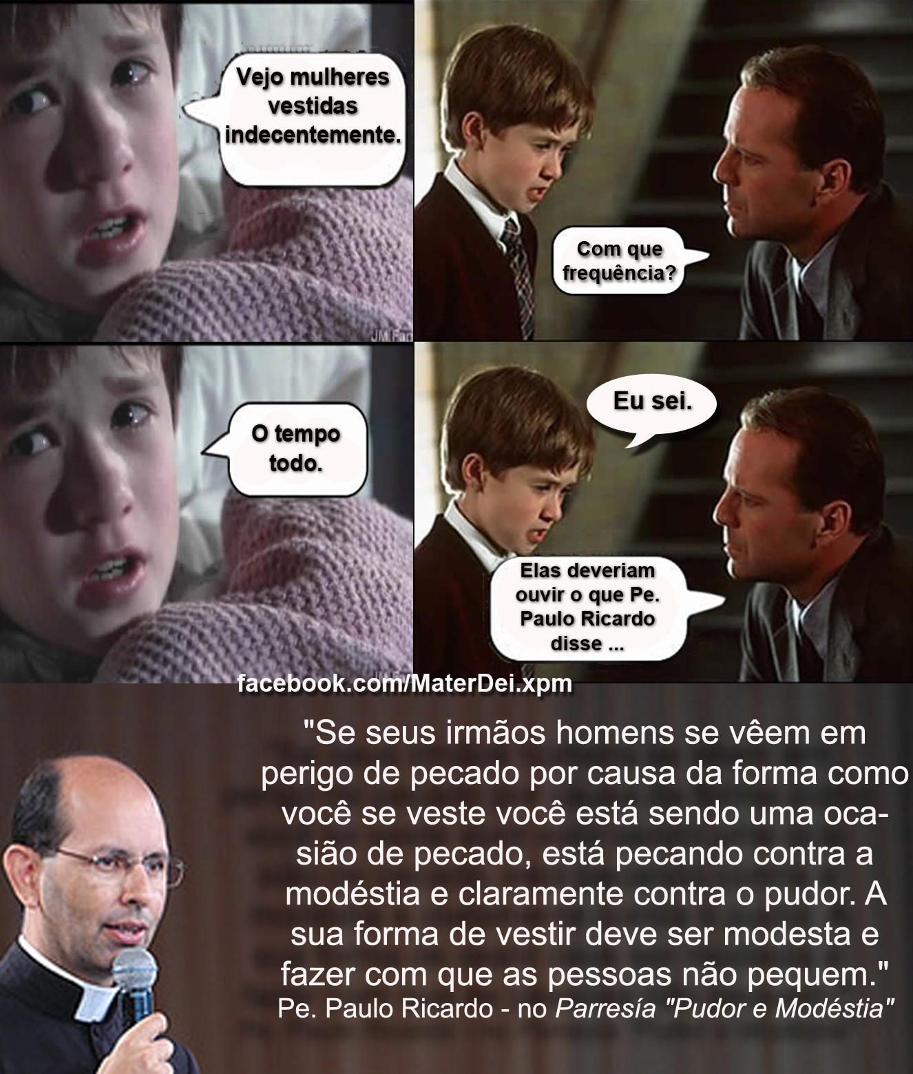 Mater Dei: Memes Católicos: "Defendendo o Santo Padre" e + novidades