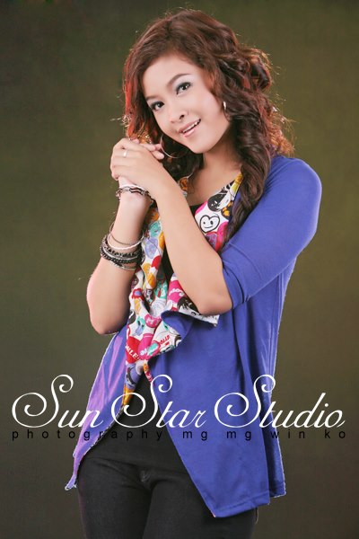 Myanmar Celebrities: Myanmar New Face Model Girl- Kyi Nuu Naing