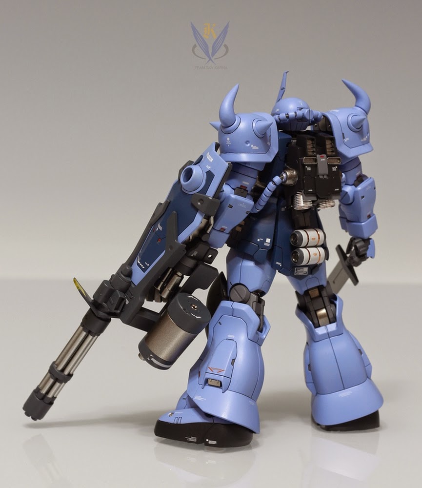 Custom Build: MG 1/100 MS-07B-3 Gouf Custom "High Detail Version"