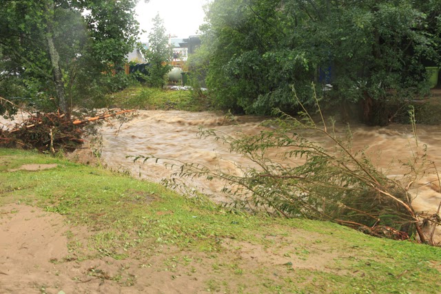 Jim's Loire: Kingussie: more photos of the flooding