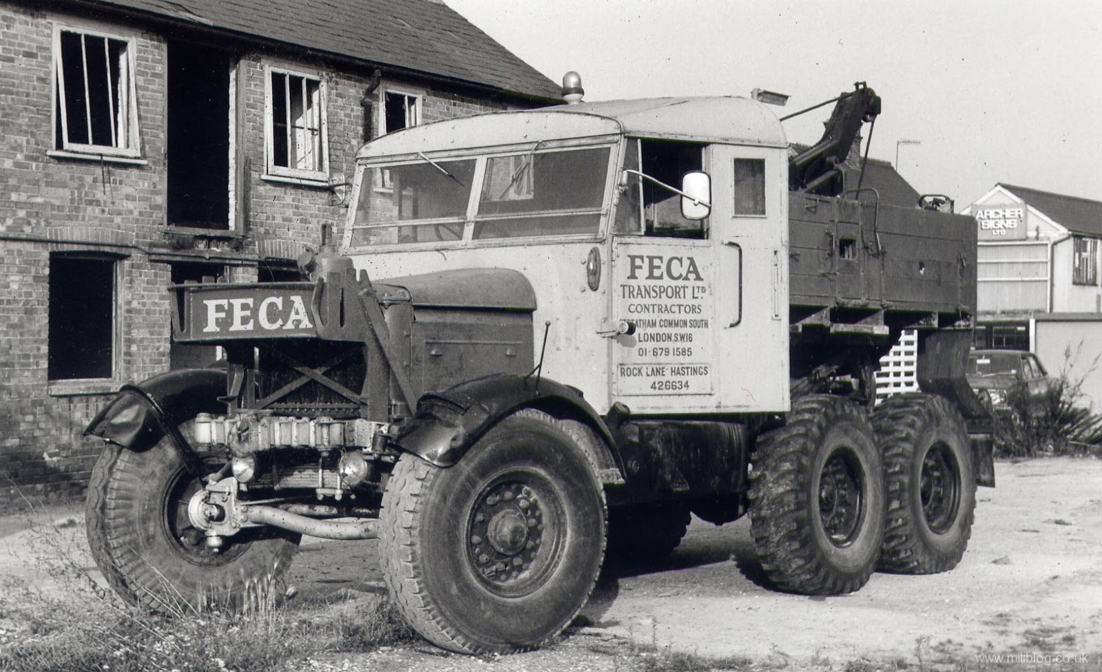 Panzerserra Bunker- Military Scale Models in 1/35 scale: Scammell ...