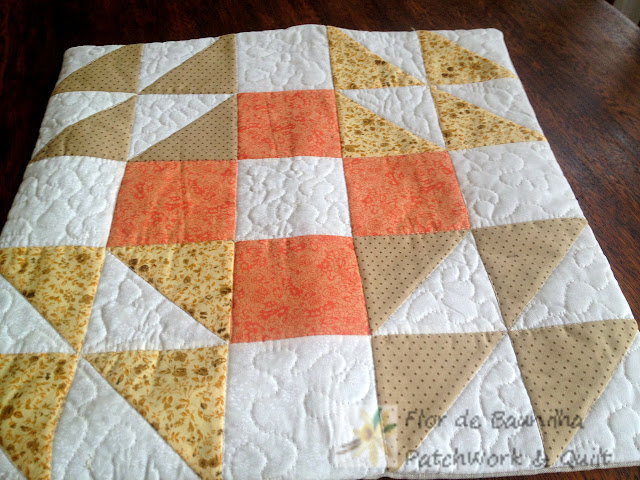 Flor de Baunilha Patchwork : Tutorial do Bloco Crown of Thurns