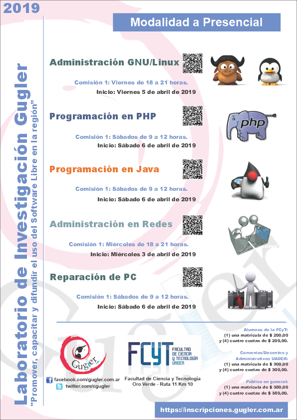 Emanuel Goette, alias Crespo: No te inscribiste en los cursos de Gugler ...