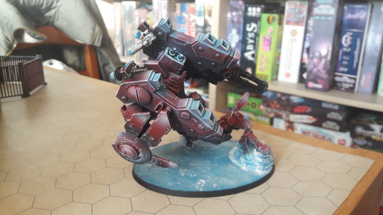 Jason le peintre: [WARHAMMER 40K] XV 104 RIPTIDE BATTLESUIT TAU