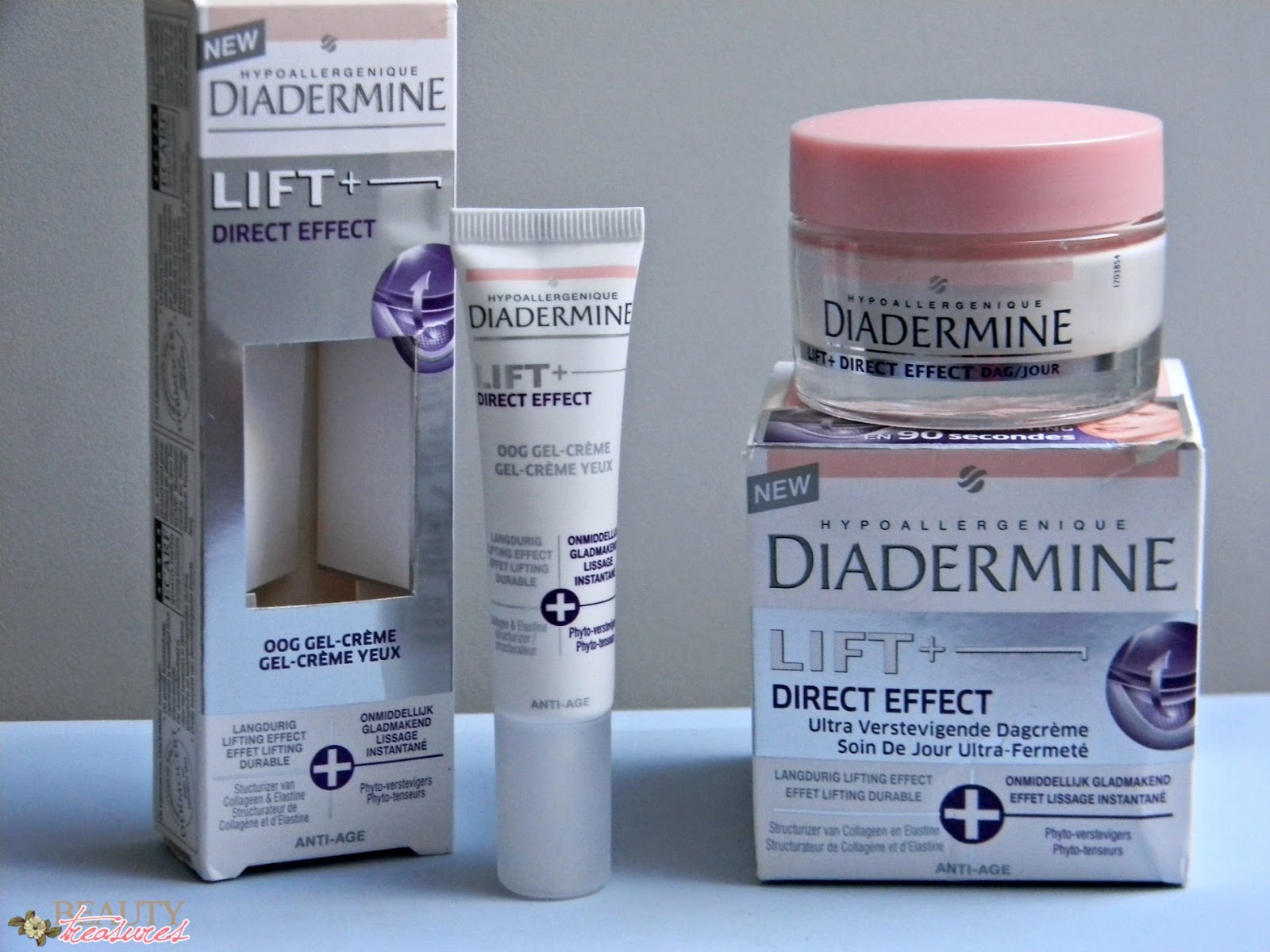 DIADERMINE | REVIEW LIFT+ DIRECT EFFECT OOGGEL & DAGCREME | Beauty ...