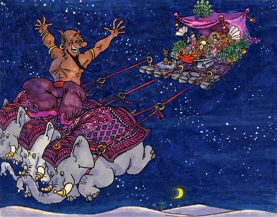 Living Lines Library Aladdin 1992 Visual Development