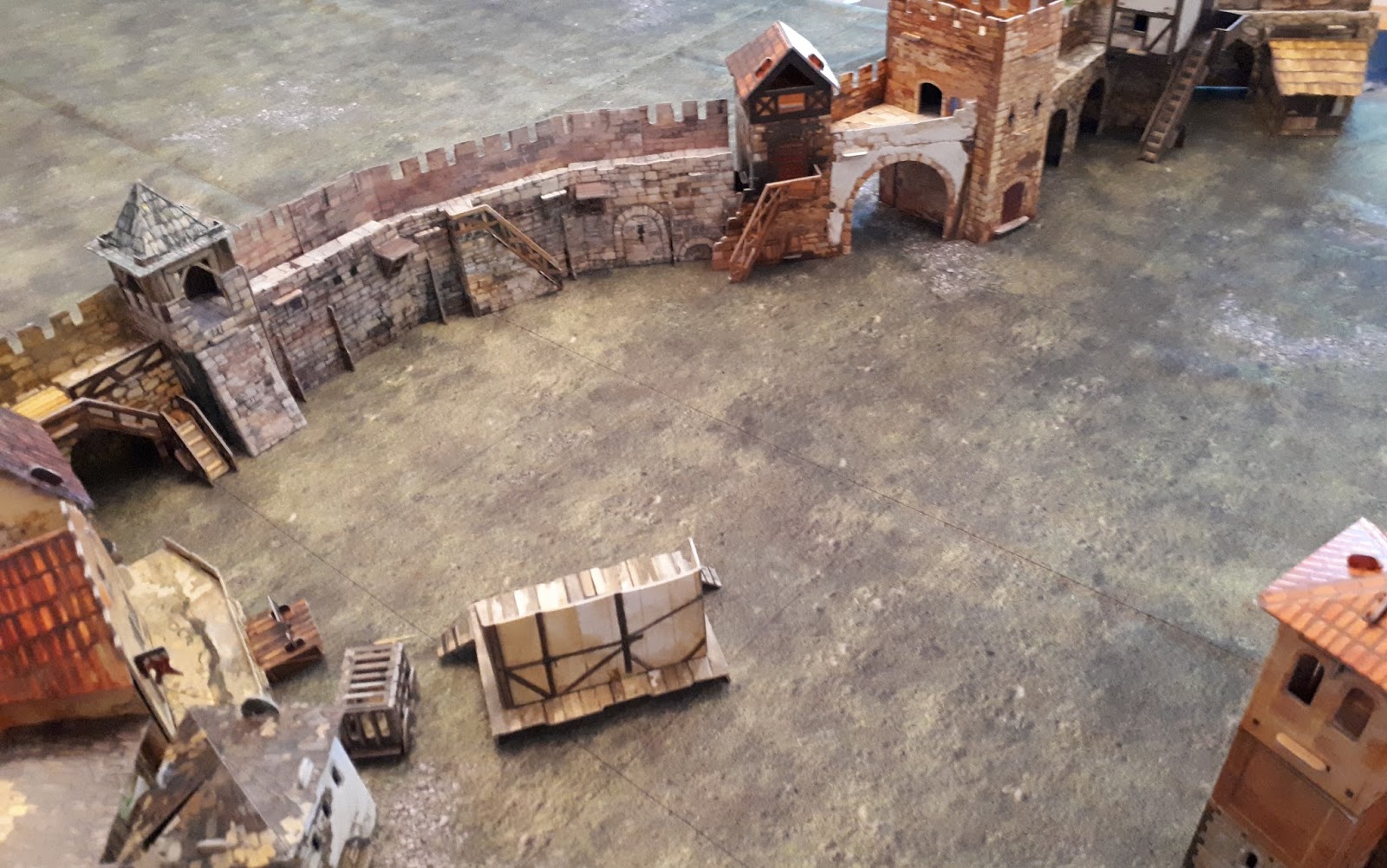 Cor blog me!: Cardboard medieval town