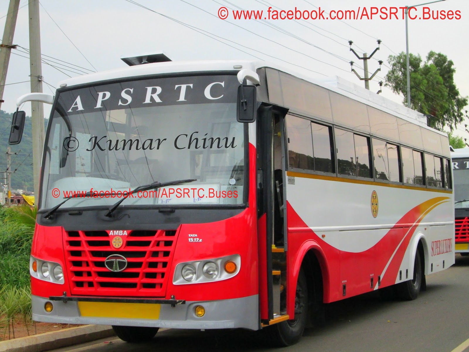 NEW APSRTC SUPER LUXURY Buses AMBA COACH.