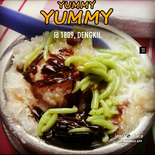 Adieyza Wordless Wednesday Cendol Pulut Sedap