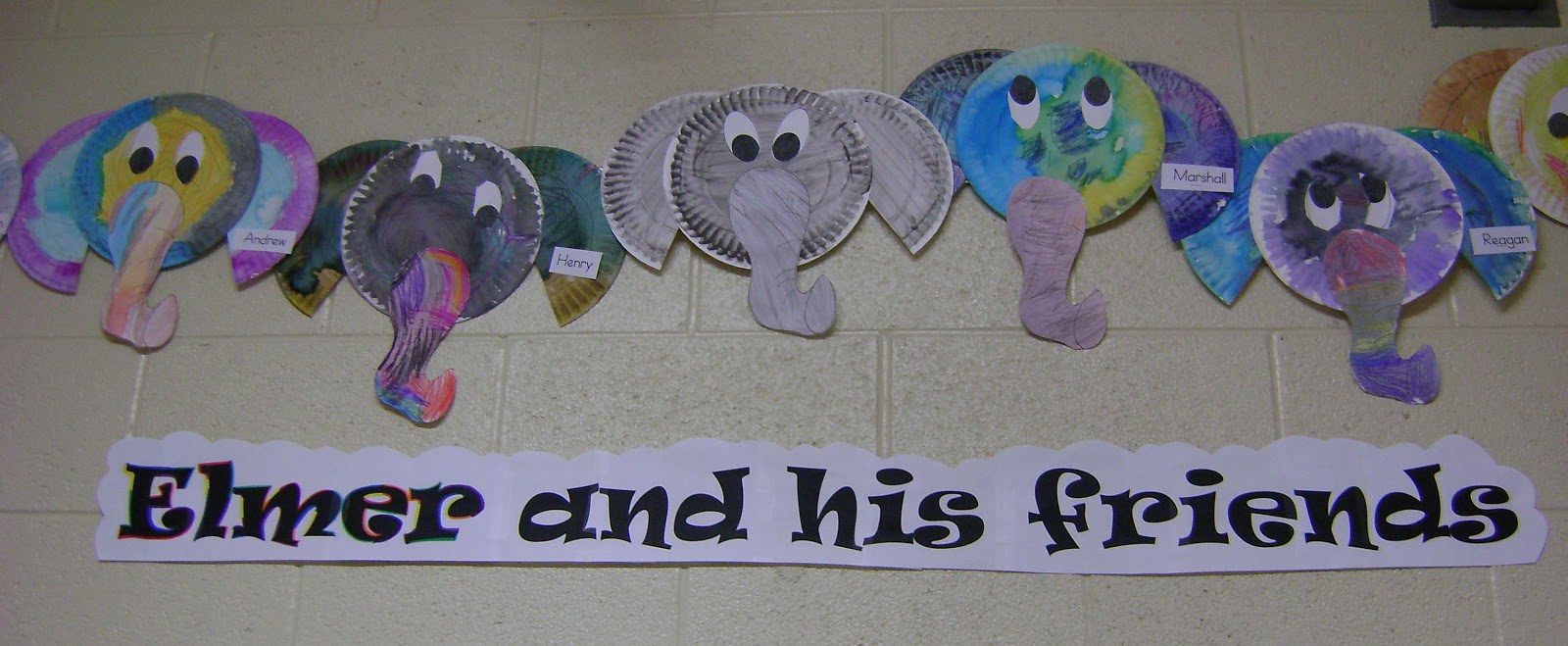 Anika's Polka Dottery: Preschool Project: Elmer Elephants