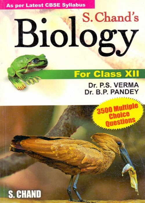 S CHAND S BIOLOGY Class XII 02 Edition Buy School Text Books