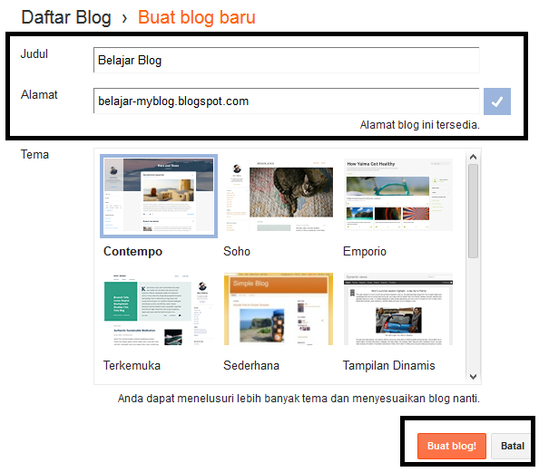 Tutorial Lengkap Bagaimana Cara Membuat Akun Blogger Dari Awal - Materi Belajar