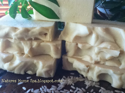 Natures Home Spa: How to use rice in homemade soap. Natural beauty ...