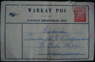 setjarik kertas: Warkat Pos