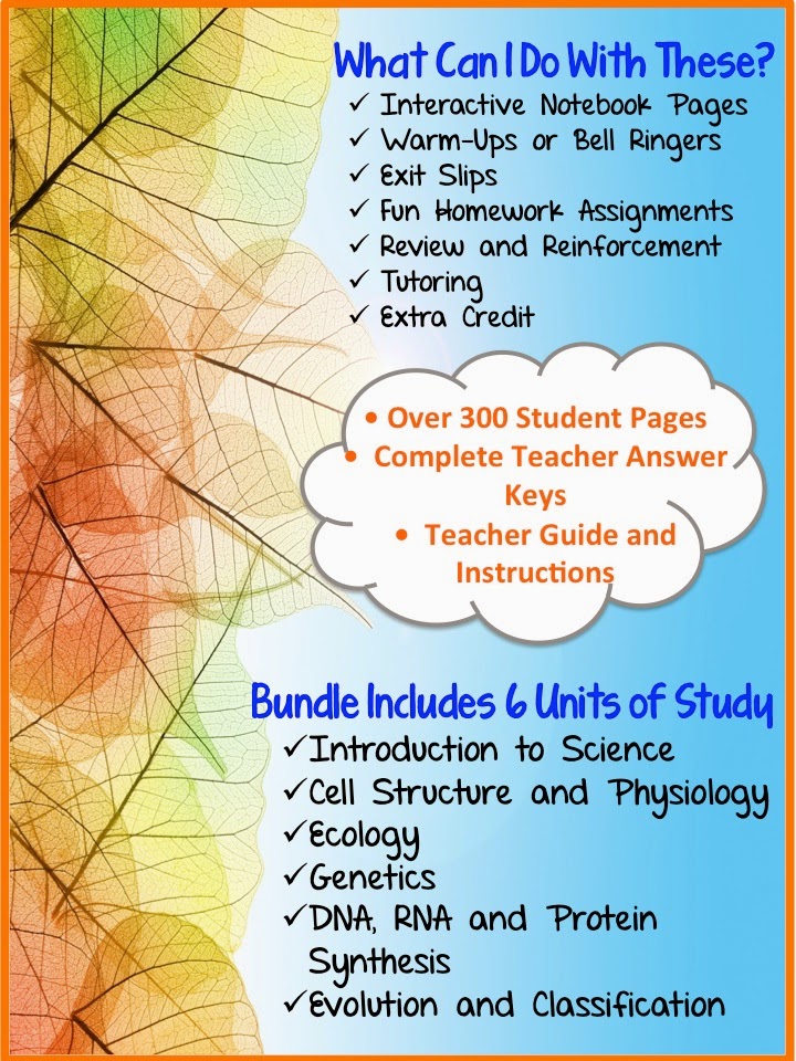 Amy Brown Science: Giant Bundle of Interactive Notebook Pages and Warm-Ups